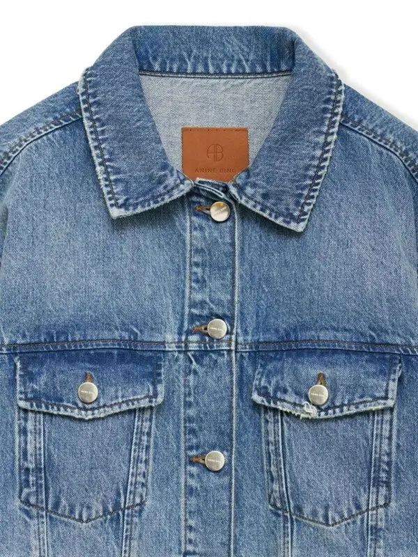 ANINE BING Rory Denim Jacket - Light Blue