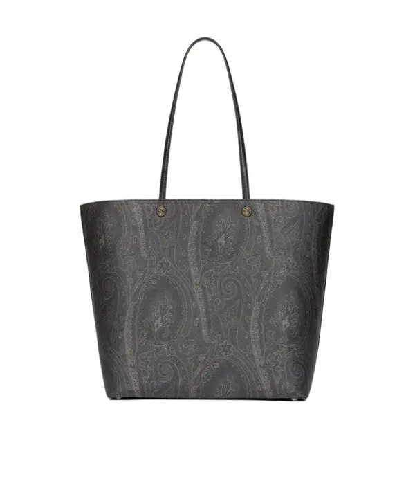 Etro Paisley-jacquard Tote Bag - Black