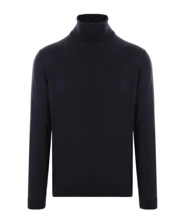 ROBERTO COLLINA High-neck Sweater - Black