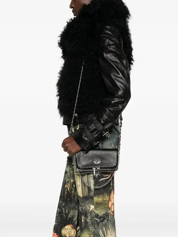 Zadig&Voltaire Rockstuds Shoulder Bag - Black