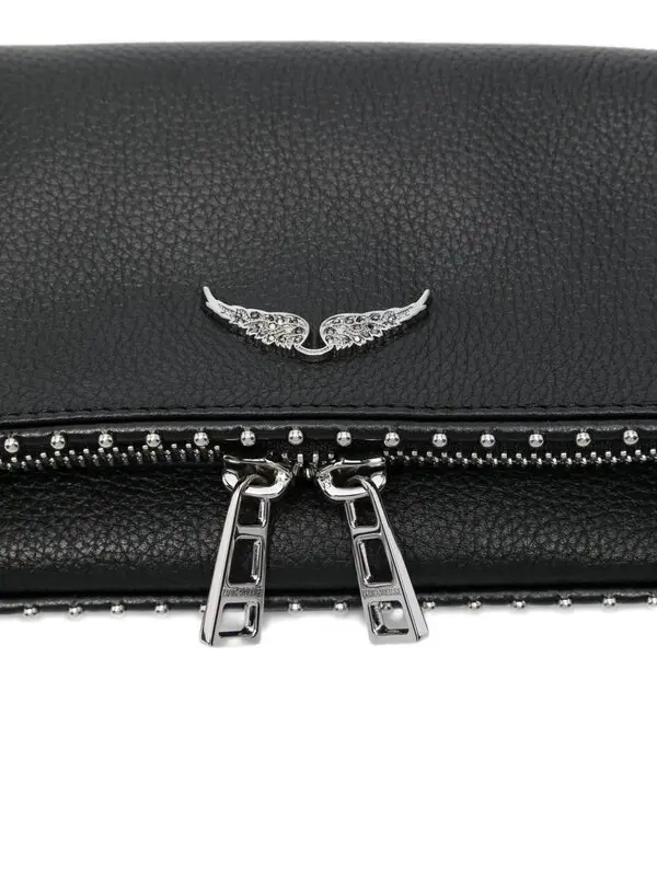 Zadig&Voltaire Rockstuds Shoulder Bag - Black