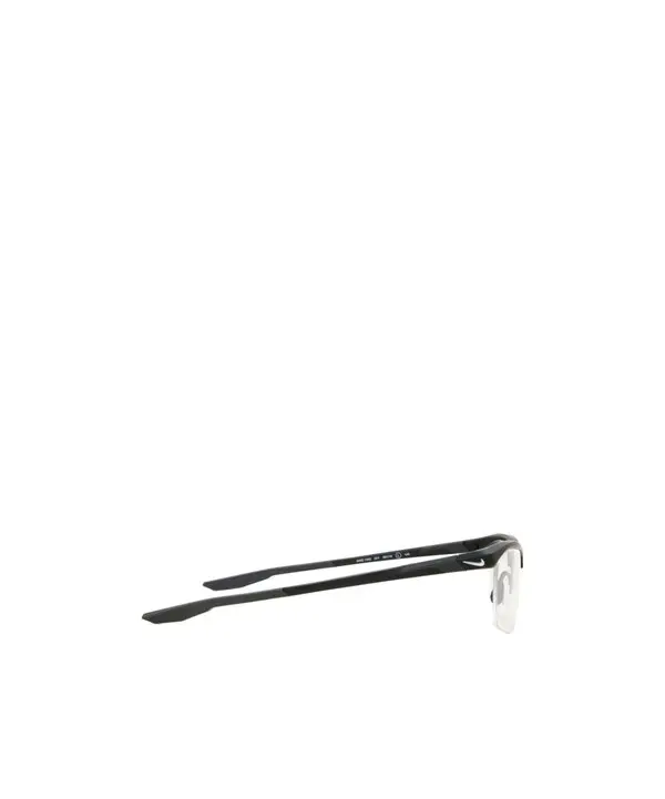 Nike Geometric Flat Mirror Eyeglasses - Black
