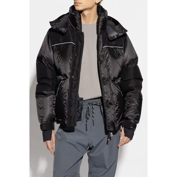 Moncler Albiez Short Quilted Jacket - Black