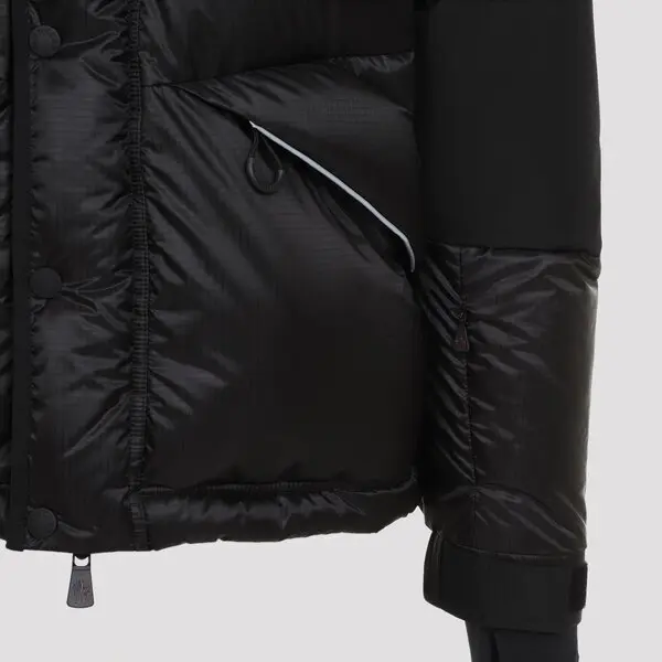 Moncler Albiez Short Quilted Jacket - Black