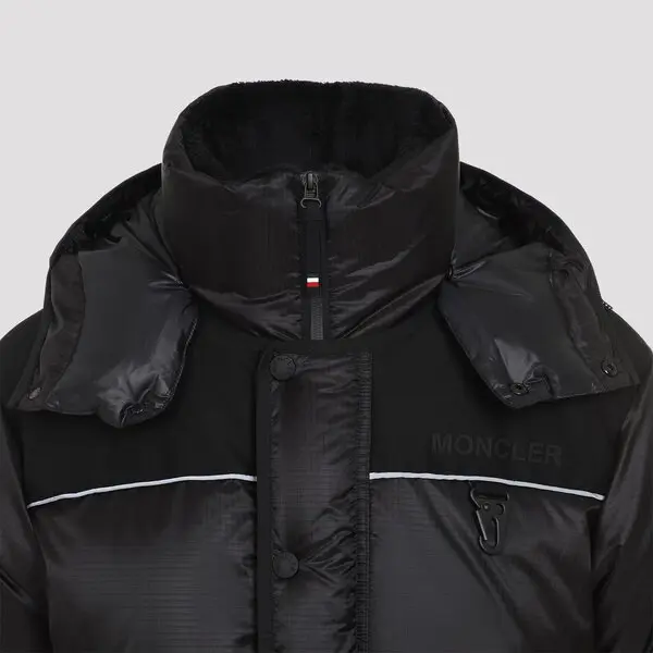 Moncler Albiez Short Quilted Jacket - Black