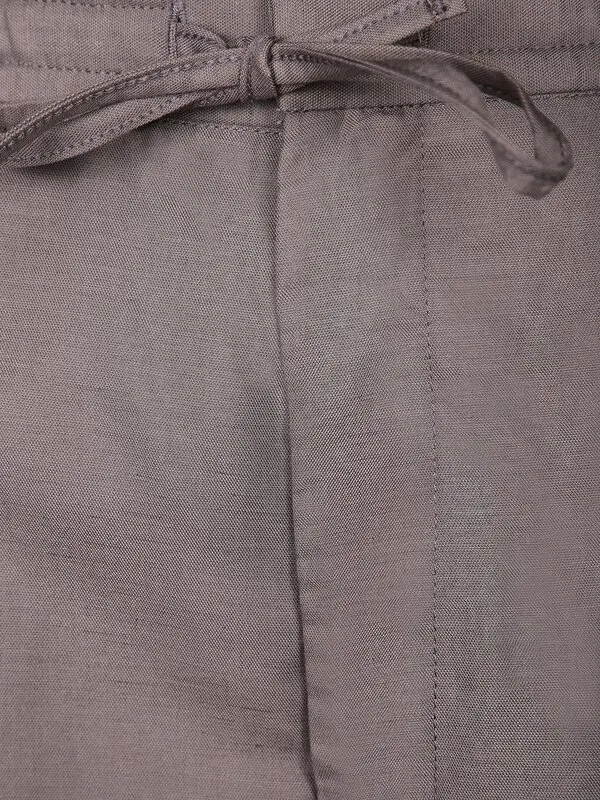 Officine Générale Drawstring Waist Shorts