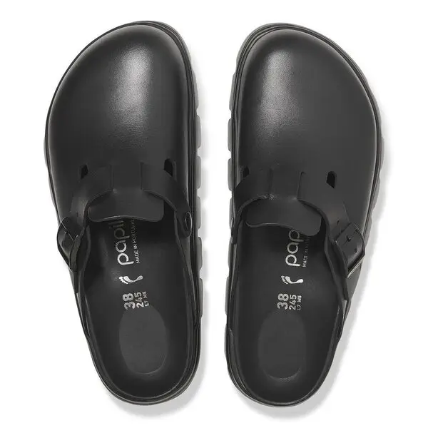BIRKENSTOCK Boston Chunky Clogs - Black