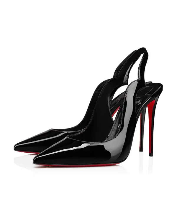 CHRISTIAN LOUBOUTIN Hot Chick Slingback Pumps - Black