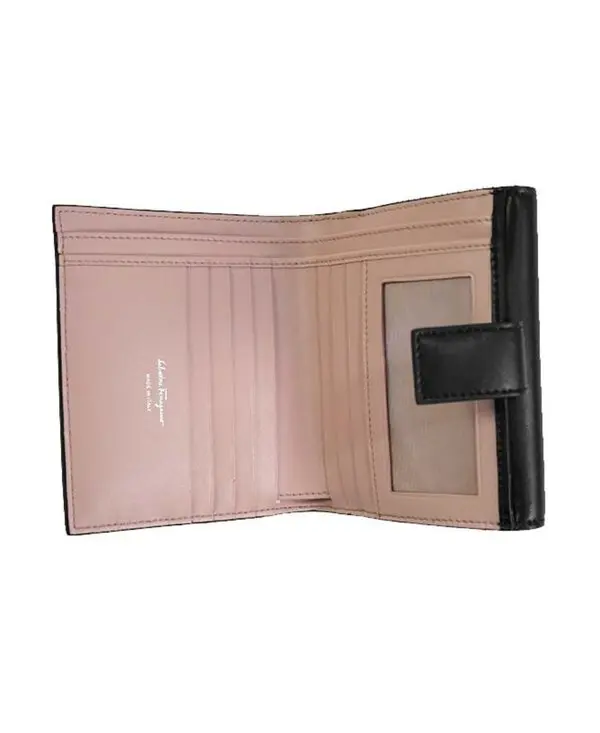 FERRAGAMO Logo Bow Wallet
