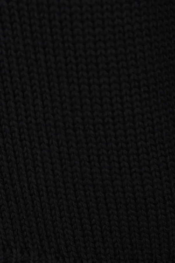 ROBERTO COLLINA Crew Neck Merino Wool Sweater - Black