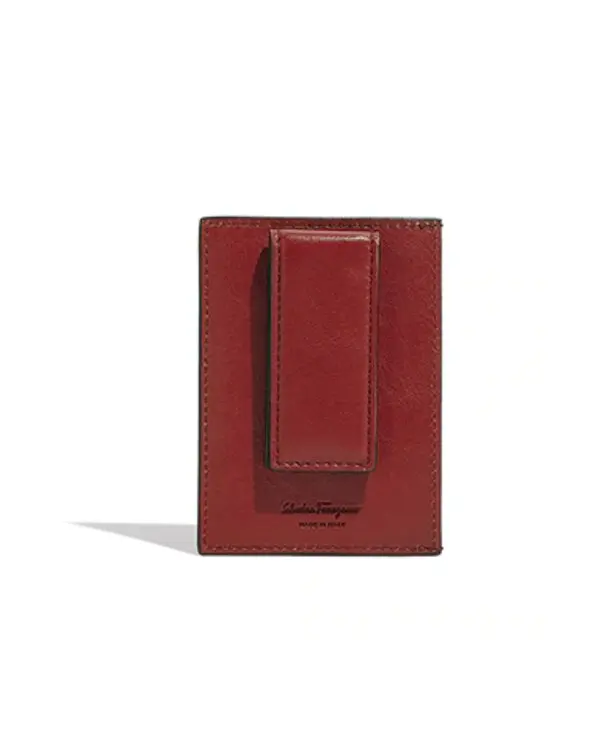 FERRAGAMO Gancini Clip Cardholder