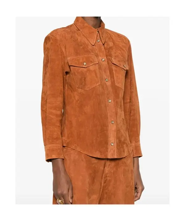 Isabel Marant Étoile Delcia Suede Shirt