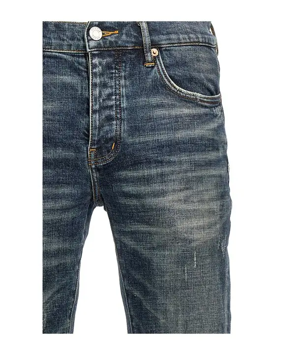 PURPLE BRAND Flare Jeans With Distressed Details