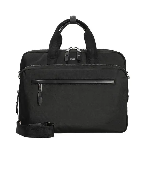 Hugo Boss Logo Briefcase - Black