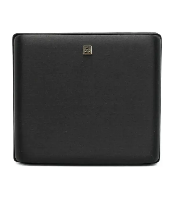 TOTEME Satin Box Clutch - Black