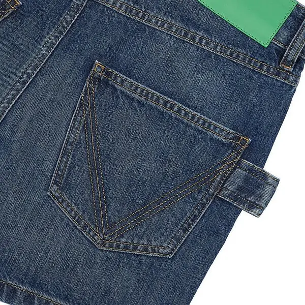 Bottega Veneta Medium Washed Denim Shorts