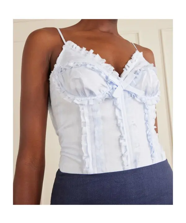 SHUSHU/TONG Pleated Bodysuit
