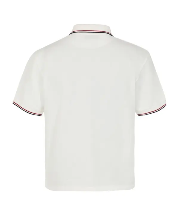 Miu Miu Embroidered Logo Polo Shirt