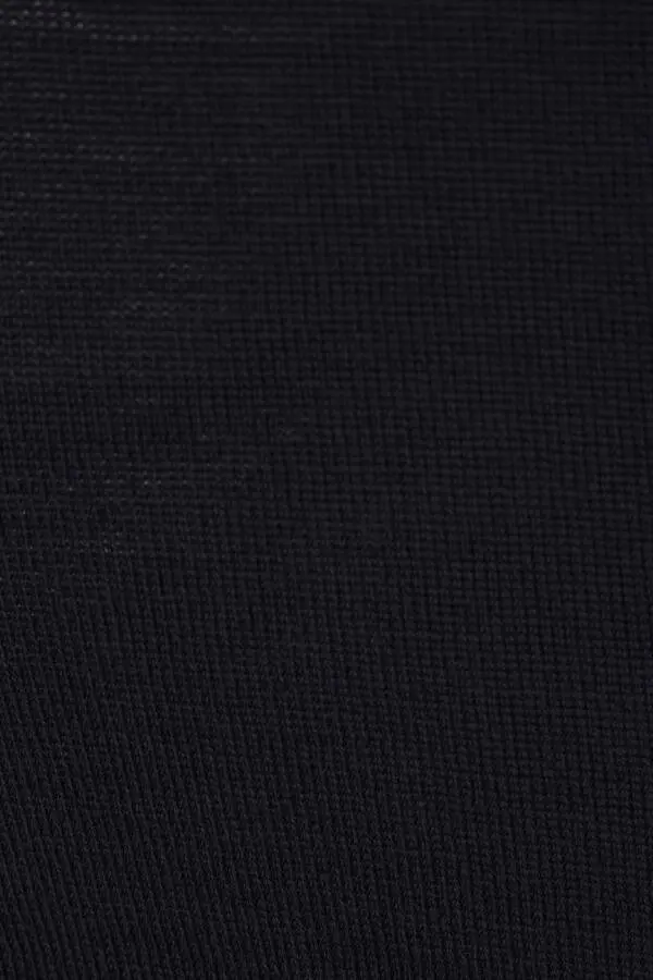 ROBERTO COLLINA Crew Neck Long Sleeve Sweater - Black