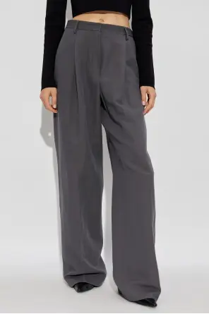Dries Van Noten Wide-leg Casual Pants - Grey