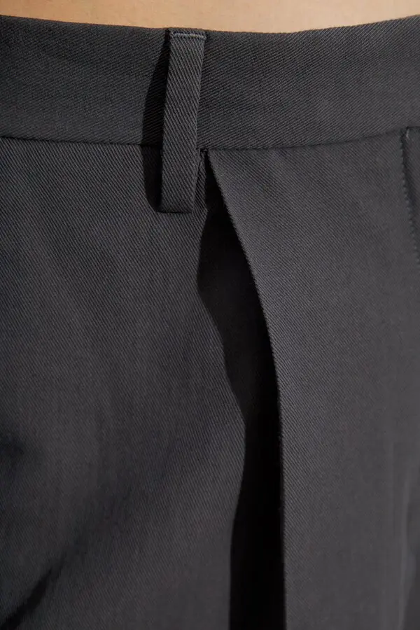 Dries Van Noten Wide-leg Casual Pants - Grey