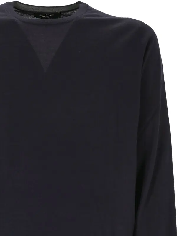 GRAN SASSO Crewneck Long-sleeved Jumper