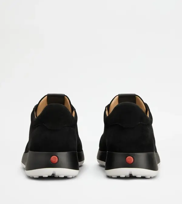 TOD'S Low-top Suede Sneakers - Black