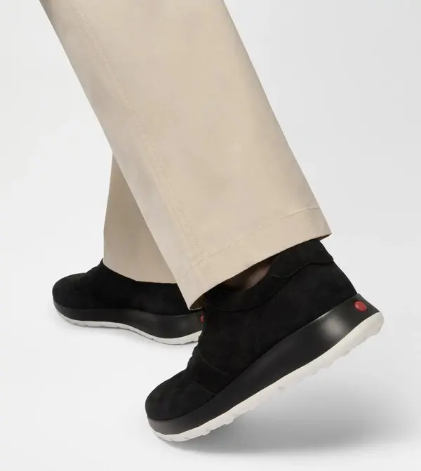 TOD'S Low-top Suede Sneakers - Black