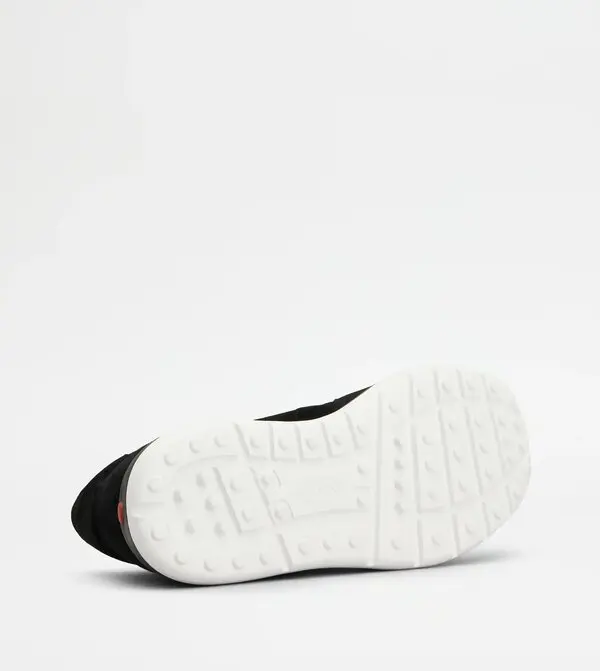 TOD'S Low-top Suede Sneakers - Black