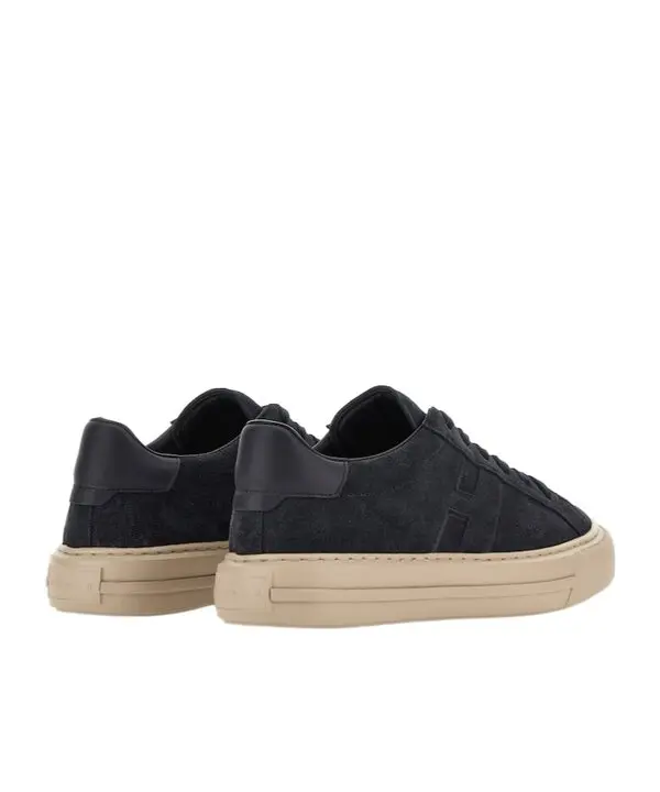 Hogan H691 Side H Patch Sneakers - Blue