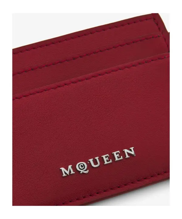 Alexander McQueen Sling Logo Plaque Card Holder