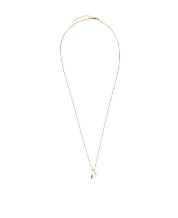 JIMMY CHOO Diamond Jc Chain Series Chain Necklace - Yellow