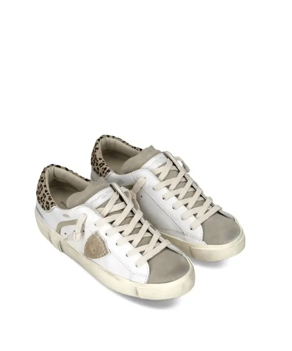 Philippe Model Prsx Lace-up Sneakers - White