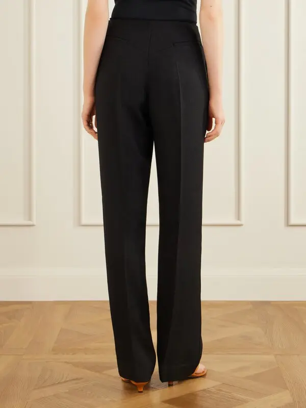 Tove Oran Straight-leg Crepe Trousers