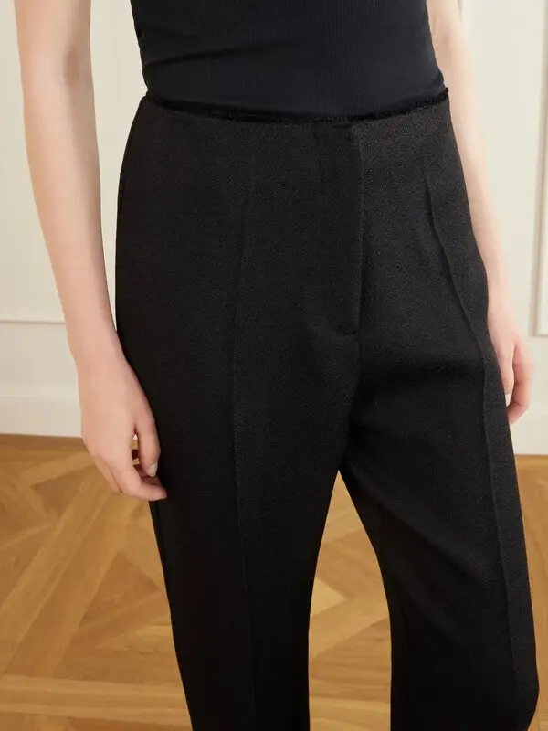 Tove Oran Straight-leg Crepe Trousers