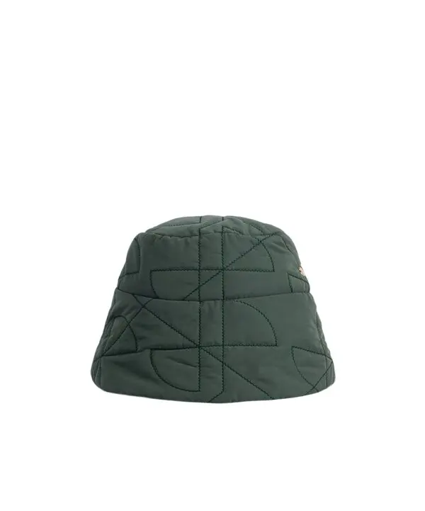 PATOU Quilted Bucket Hat - Dark Green