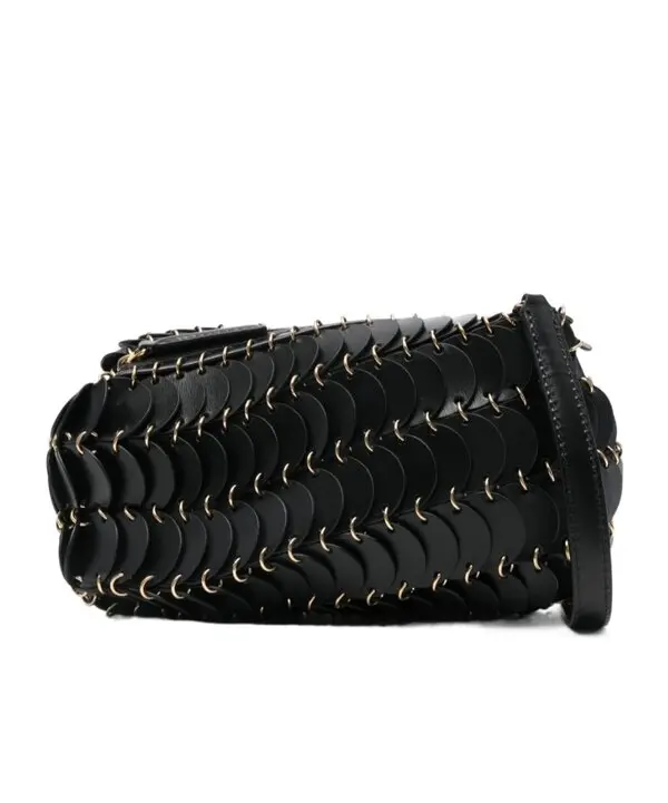 Rabanne Hinged Disc Cross Body Bag