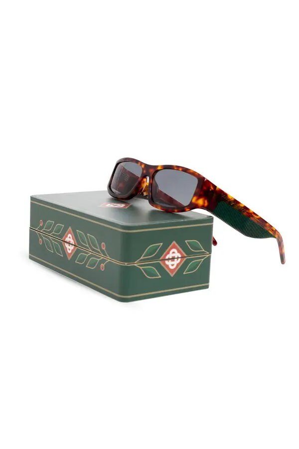 Casablanca Rectangular Frame Sunglasses - Gray