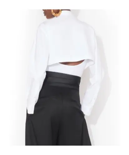 Alaïa Layered Poplin Shirt