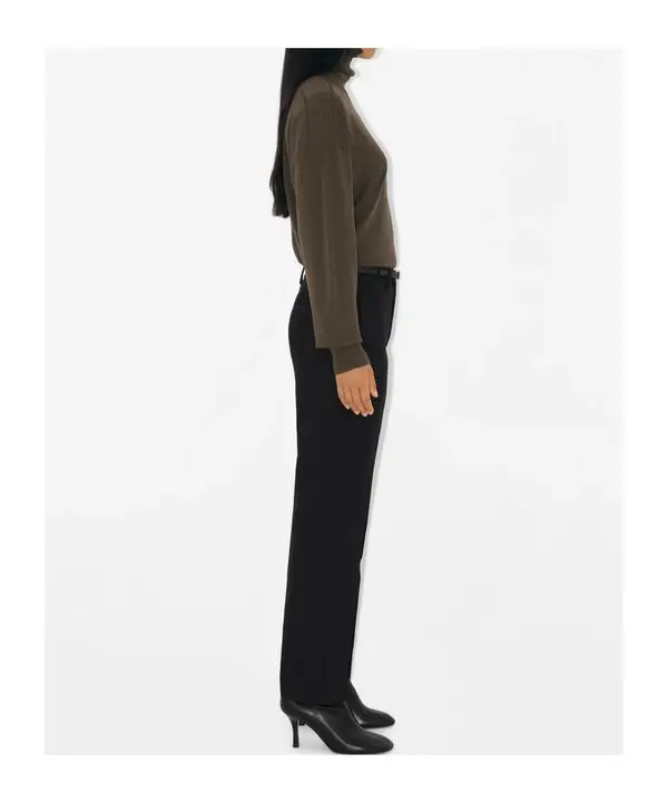 Burberry Equestrian Knight Motif Roll-neck Jumper