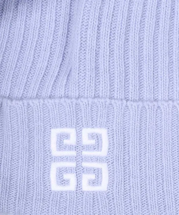 Givenchy Logo Beanie - Blue