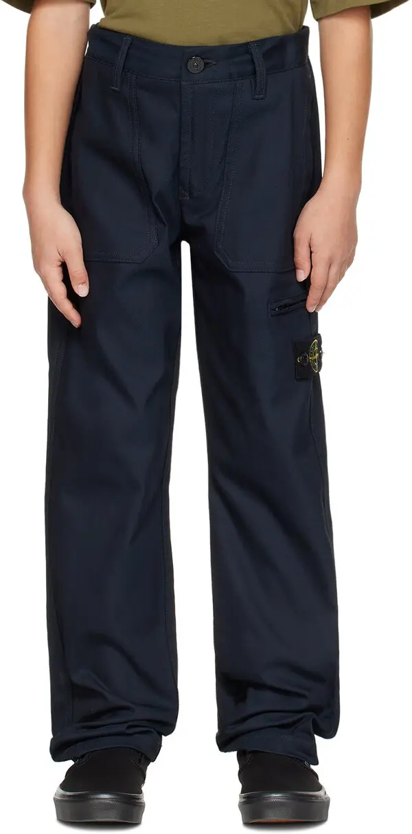 Stone Island Compass Decal Casual Pants
