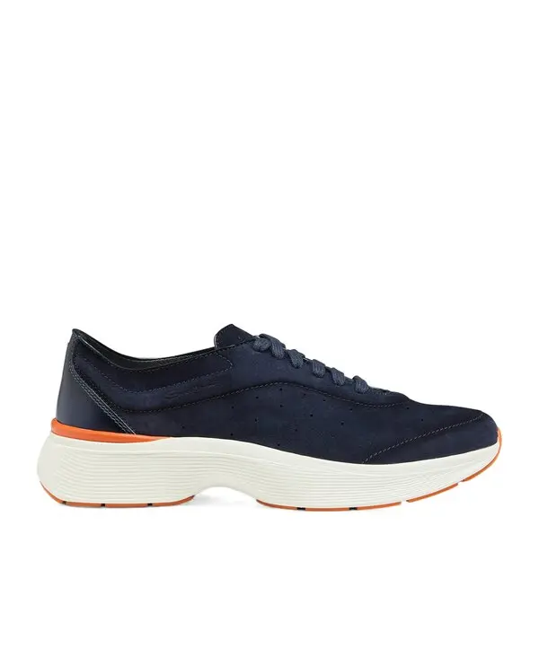 Santoni Bounce Lace-up Sneakers - Blue