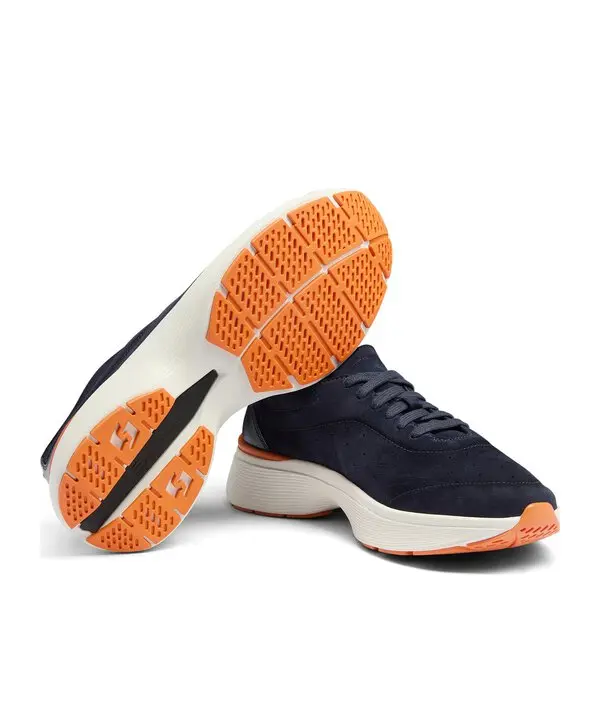 Santoni Bounce Lace-up Sneakers - Blue