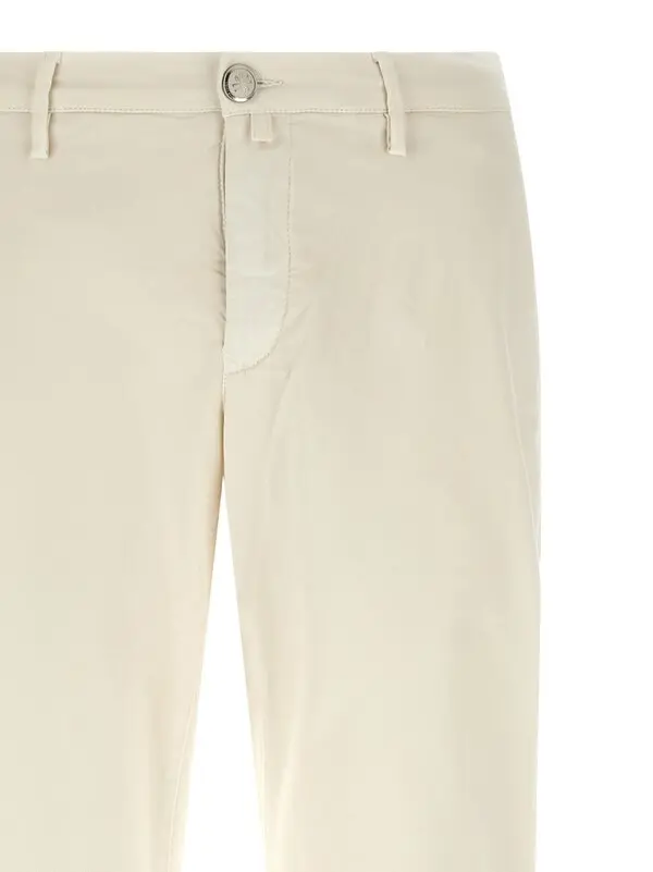 Jacob Cohen Logo Plaque Straight-leg Trousers