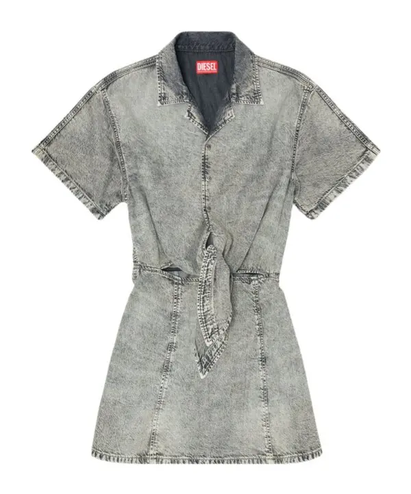 DIESEL® De-staly-s Denim Mini Dress