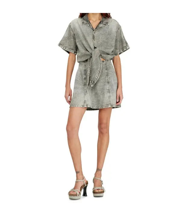 DIESEL® De-staly-s Denim Mini Dress