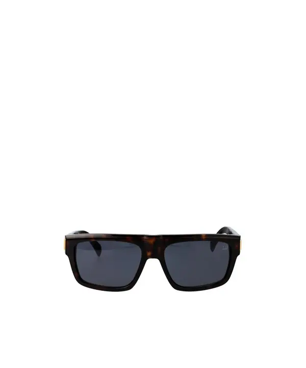 Dunhill Tortoiseshell-effect Rectangle-frame Sunglasses - Havan
