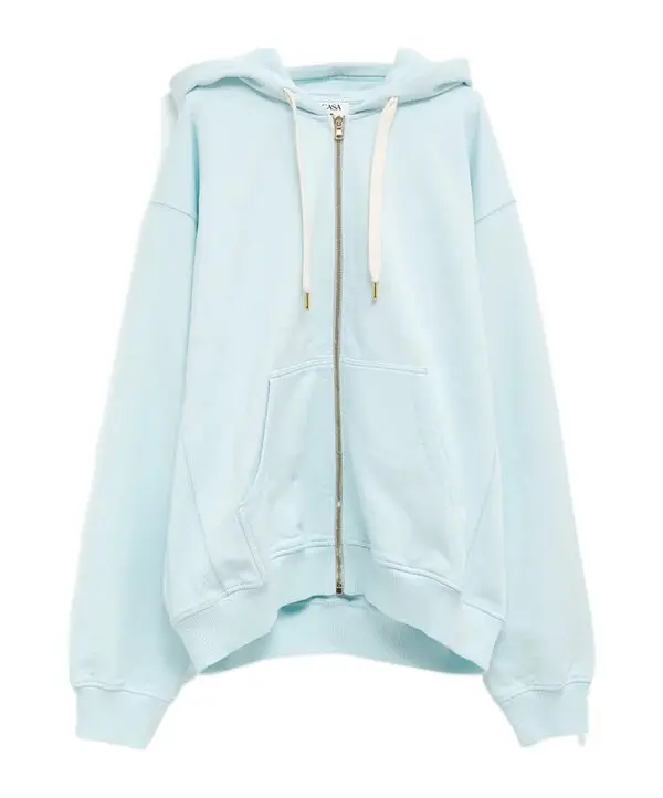 Casablanca Hoodie With Printed Design - Blue