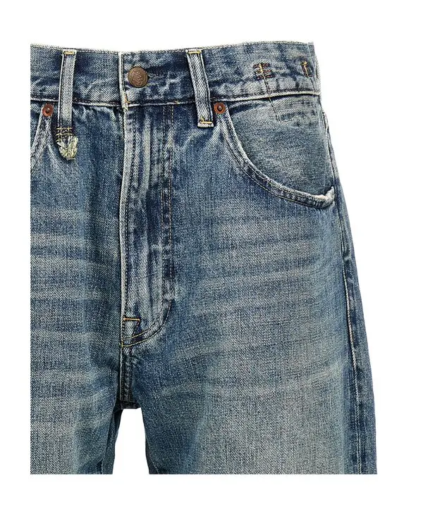 R13 Belt-loop Jeans - Gray